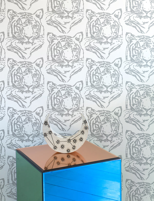 Star Tiger Designer Wallpaper by Aimée Wilder and Ivana Helsinki