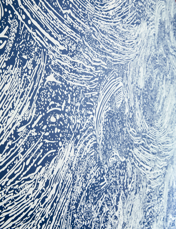 Cosmic Splash Designer Wallpaper by Aimée Wilder. Made in the USA.