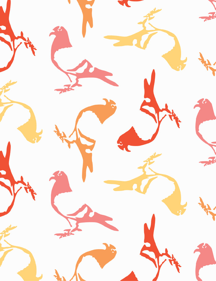 Pigeon Designer Wallpaper by Aimée Wilder. Made in the USA.