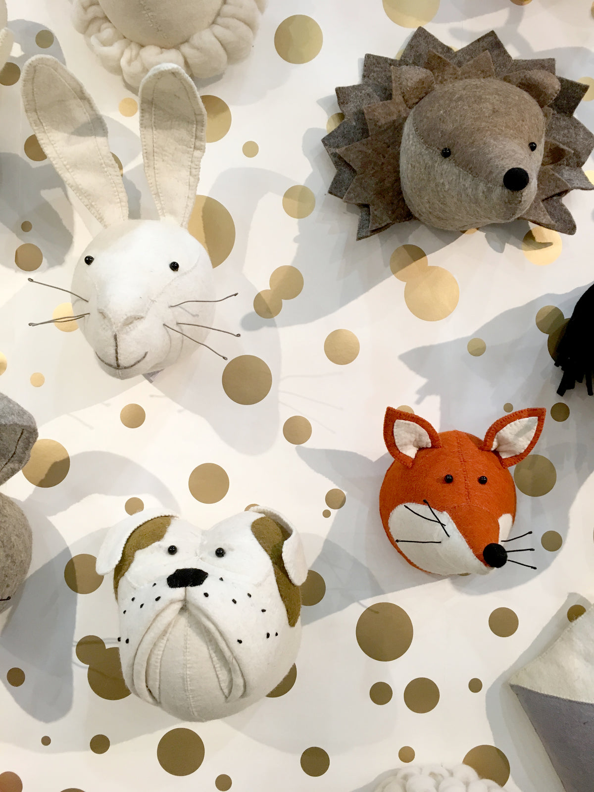 Space Dots Designer Wallpaper by Aimée Wilder. Made in the USA.