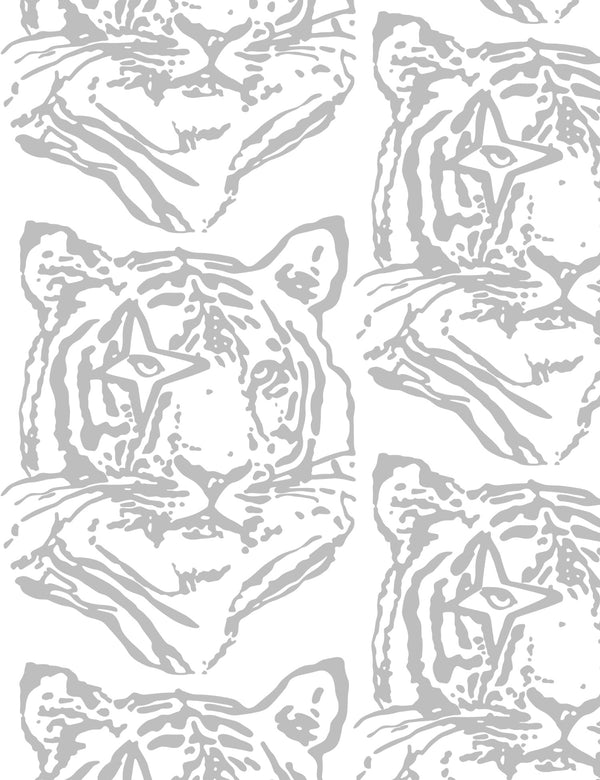 Star Tiger Designer Wallpaper by Aimée Wilder and Ivana Helsinki